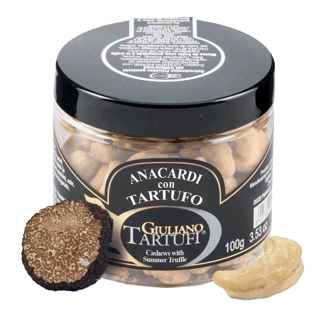 Cashews with summer Truffle - Savoury snacks - Giuliano Tartufi